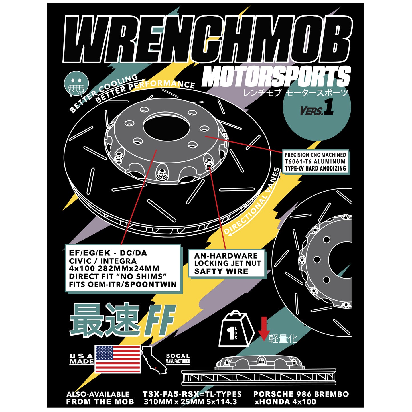 Hyper Rev Hoodie (Pre-Order) – WRENCHMOB MOTORSPORTS