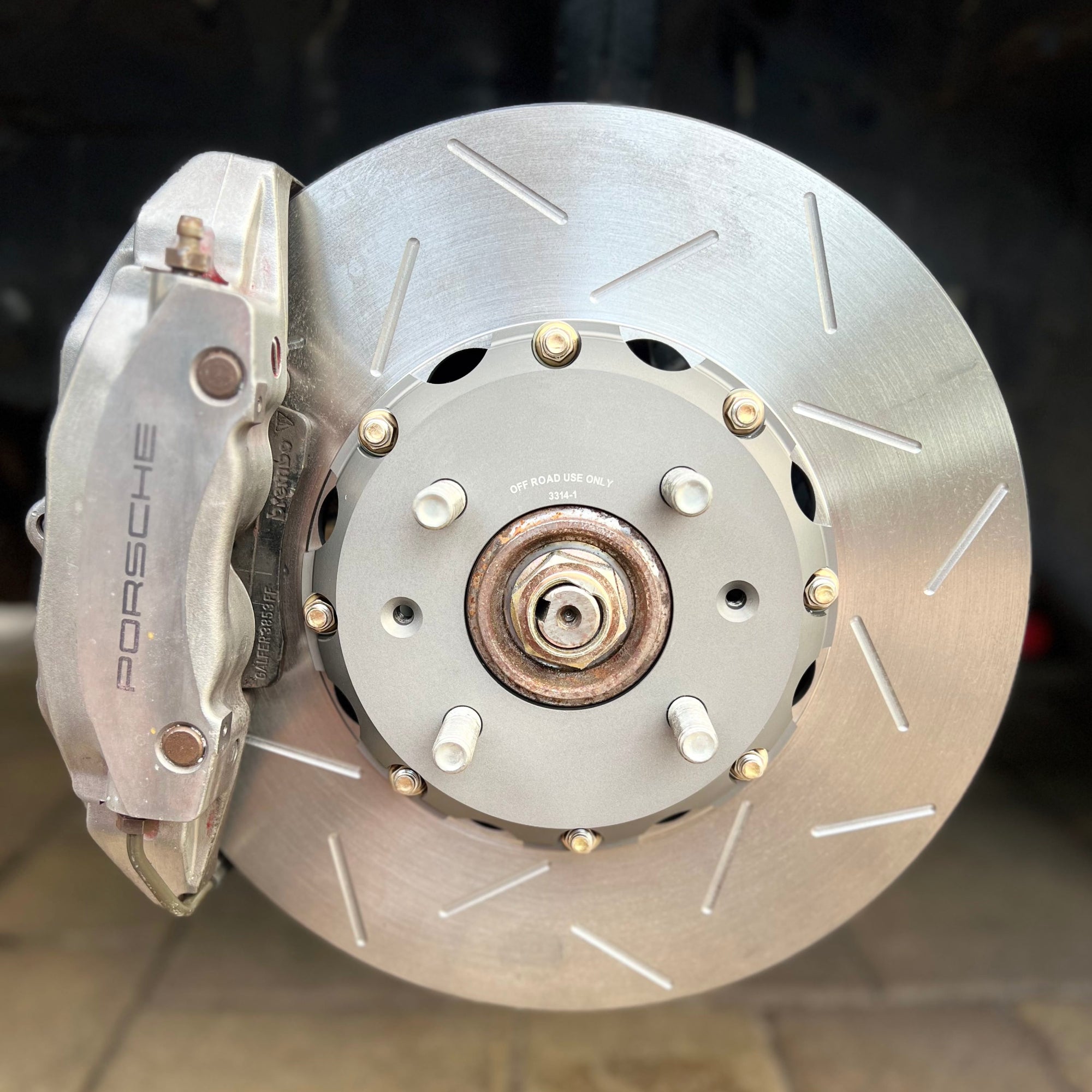 Porsche 4x100 298mm 24mm 2-PC Rotor Kit – WRENCHMOB MOTORSPORTS